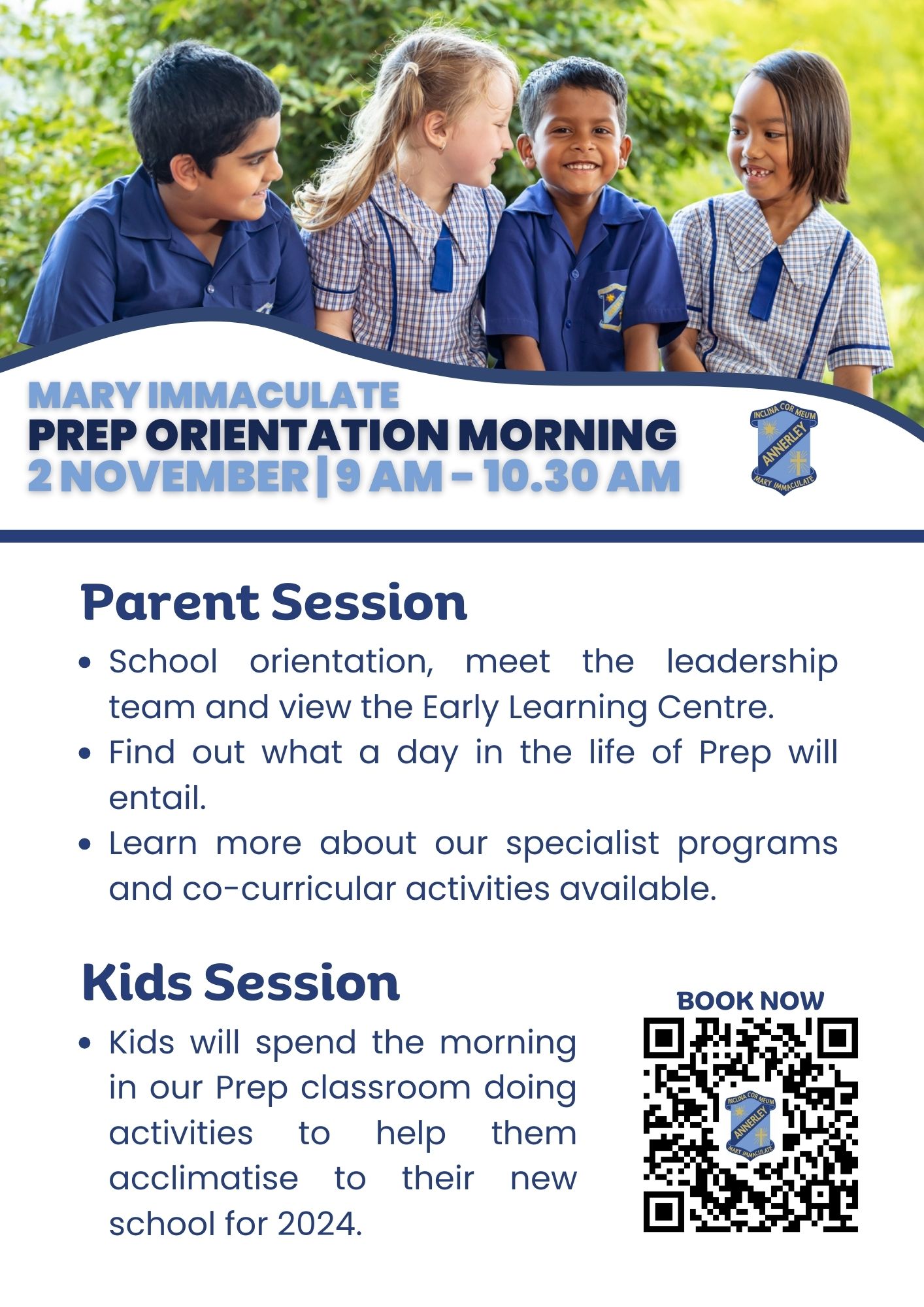 Prep Orientation Morning 2023